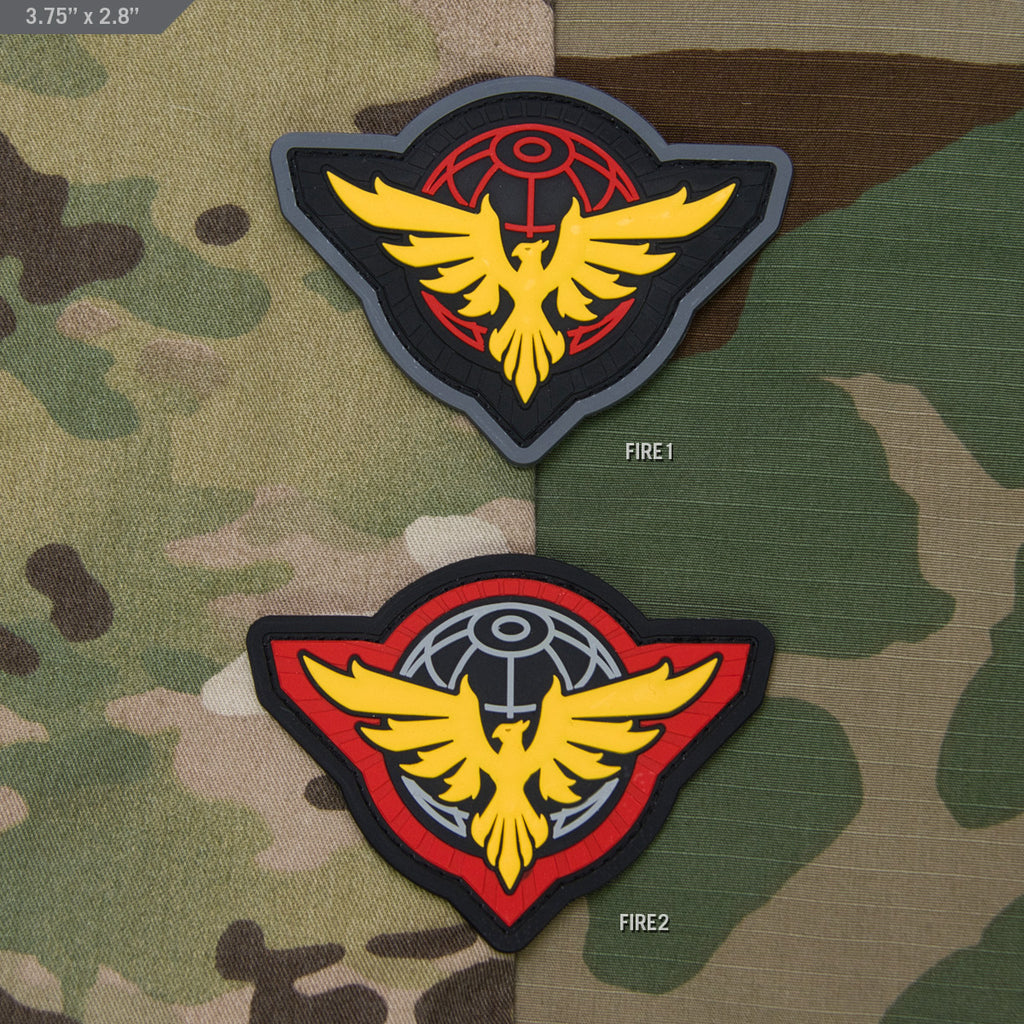 Phoenix Globe PVC Morale Patch – Tactical Outfitters