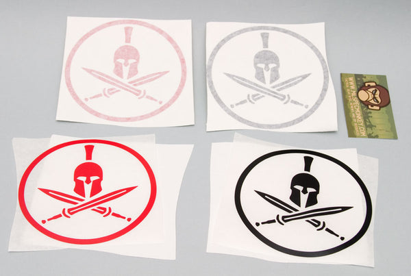 Spartan Helmet STICKER – Tactical Outfitters